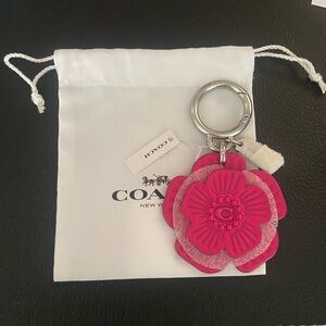 Coach | Accessories | Coach Tea Rose Bag Charm Nwt | Poshmark
